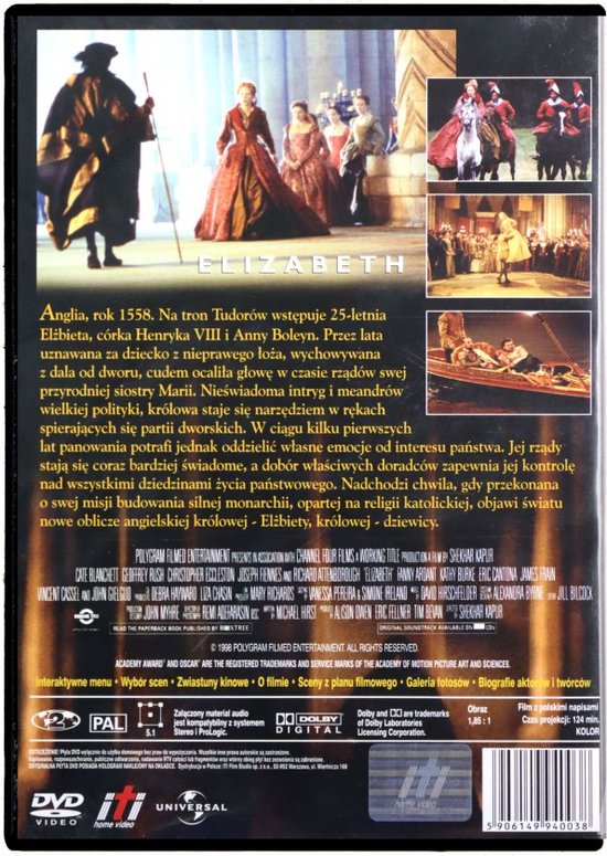 Elizabeth [DVD] (Dvd), Geoffrey Rush | Dvd's | bol