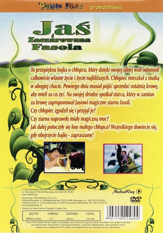 Jaś i zaczarowana fasola [DVD] (Dvd), Bryan Fisher | Dvd's | bol