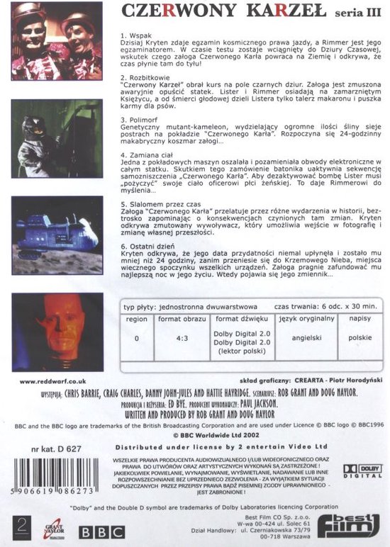 Red Dwarf [DVD] (Dvd), Danny John-Jules | Dvd's | bol