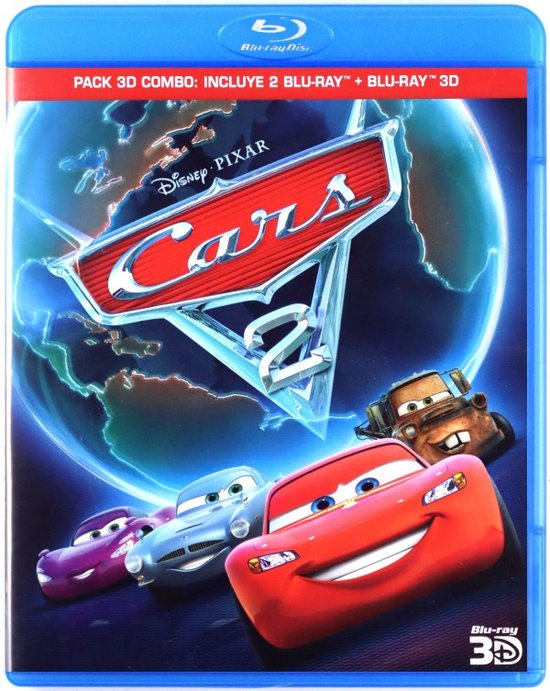 Cars 2 [Blu-Ray 3D]+[2xBlu-Ray], Emily Mortimer | Dvd's | bol