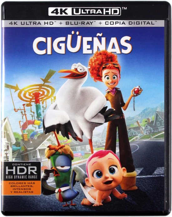 Storks [Blu-Ray 4K]+[Blu-Ray], Andy Samberg | Dvd's | bol