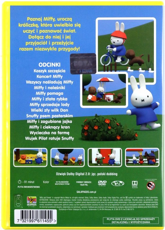 Miffy's Adventures Big and Small [DVD] (Dvd), Dan Chambers | Dvd's | bol