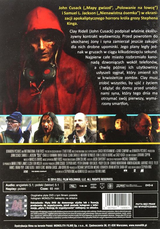 Cell [DVD] (Dvd), Isabelle Fuhrman | Dvd's | bol