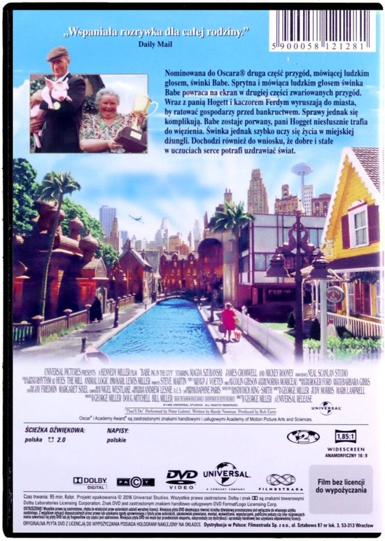 Babe: Pig in the City [DVD] (Dvd), Margaret Christensen | Dvd's | bol