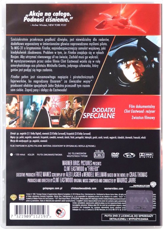 Firefox [DVD] (Dvd), Freddie Jones | Dvd's | bol