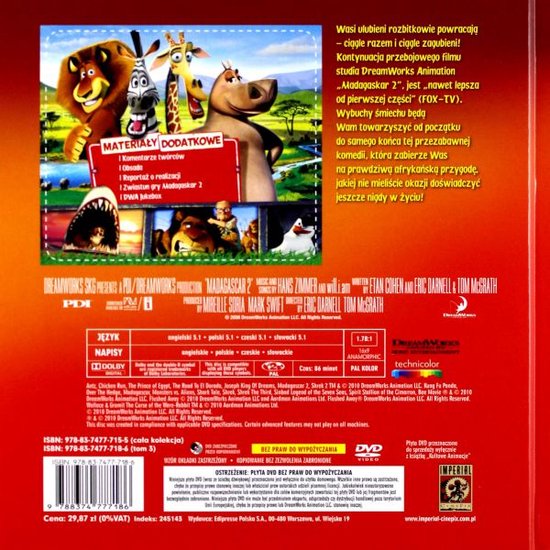 Madagascar 2 [DVD] (Dvd), Chris Rock | Dvd's | bol