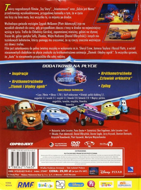 Cars [DVD] (Dvd), Mario Andretti | Dvd's | bol