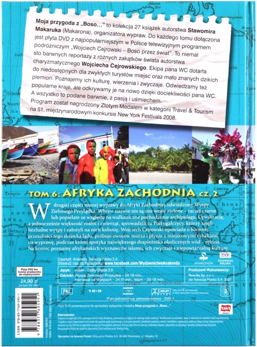 Moja przygoda z "Boso..." (Tom 6) Afryka Zachodnia część 2 - Sławomir Makaruk... | bol