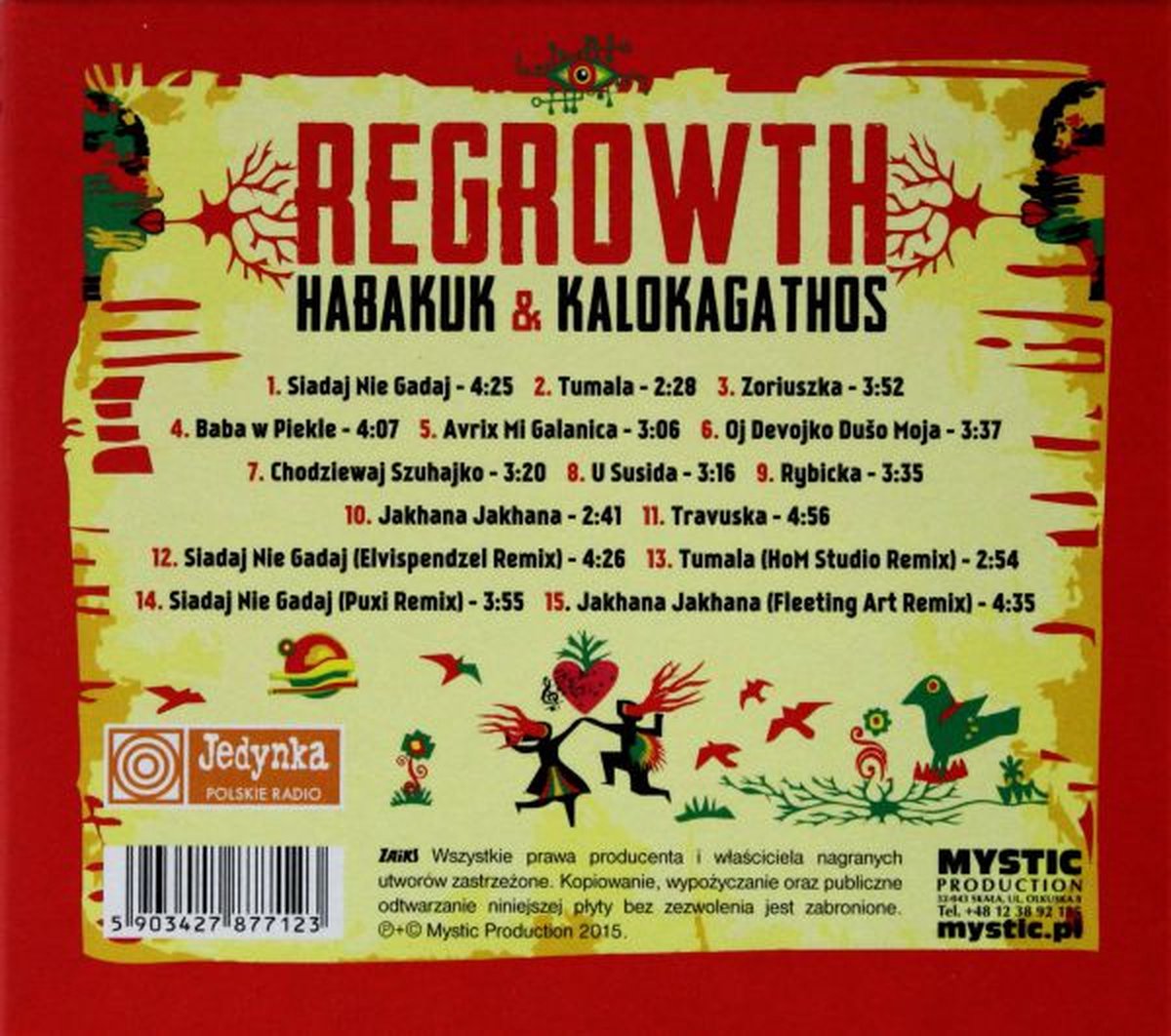 Habakuk & Kalokagathos: Regrowth [CD], Habakuk & Kalokagathos | Muziek ...