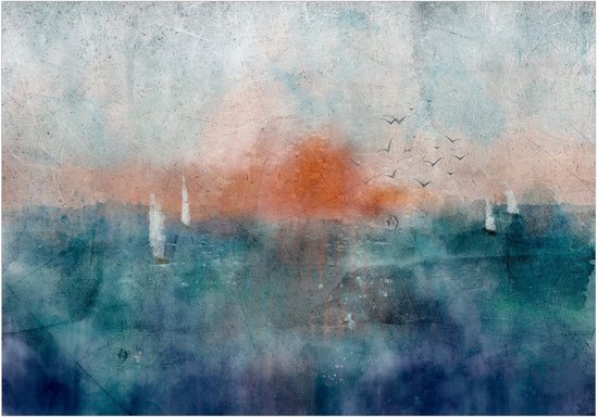 Zelfklevend fotobehang - Sunny Relief | bol