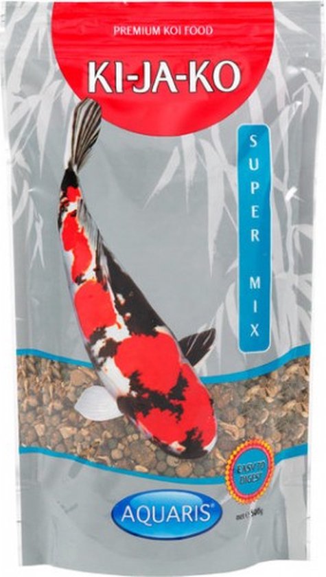 KI-JA-KO Super Mix - Volledig koi-voer met spirulina, algen ...