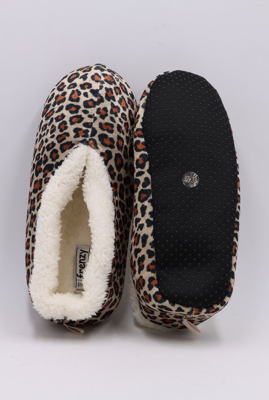 Spaanse sloffen Dames leopard maat 37/38 | bol