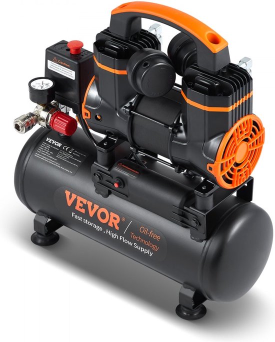 900W Stille Compressor luchtcompressor fluistercompressor olievrije ...