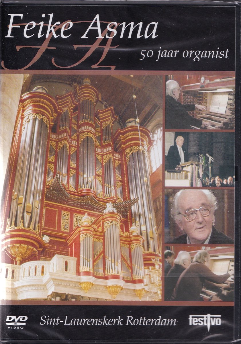 Feike Asma, 50 jaar organist - Feike Asma bespeelt het orgel van de St ...
