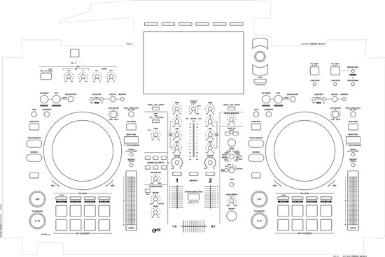 dj-skins Pioneer DJ - XDJ-RX3 Skin - White aka Star Trooper - DJ-skin ...