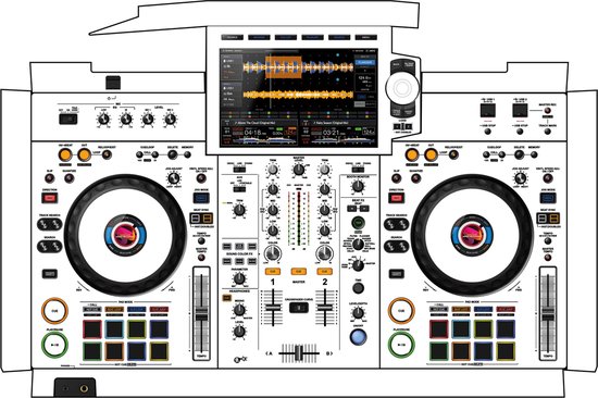 dj-skins Pioneer DJ - XDJ-RX3 Skin - White aka Star Trooper - DJ-skin ...