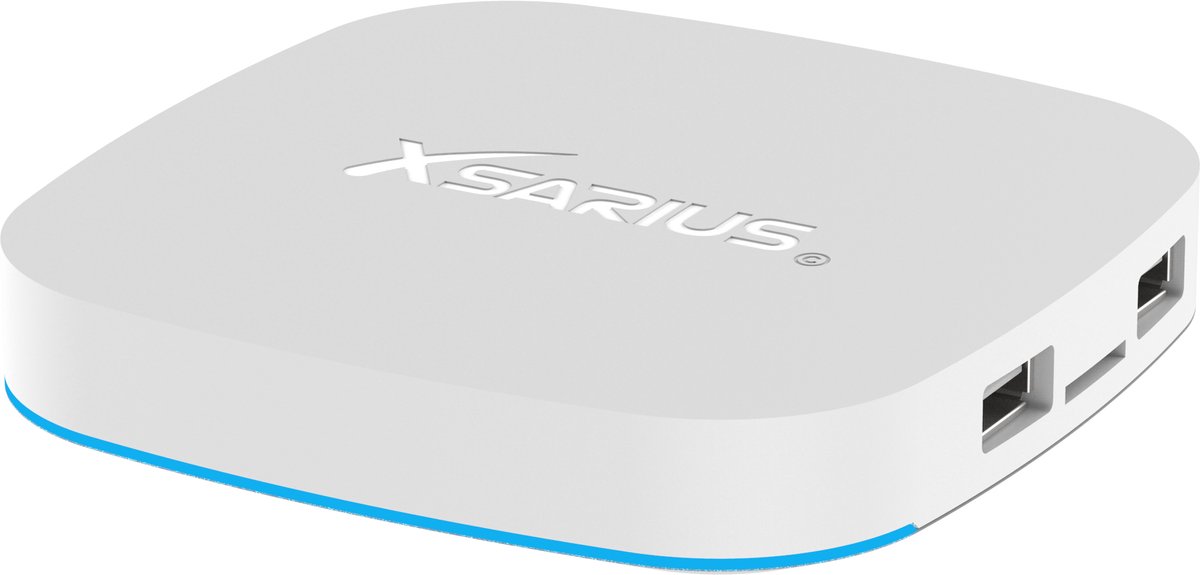 Xsarius Avant 3+ Ultra White Edition - Streamer Médias Android 4K OTT | bol