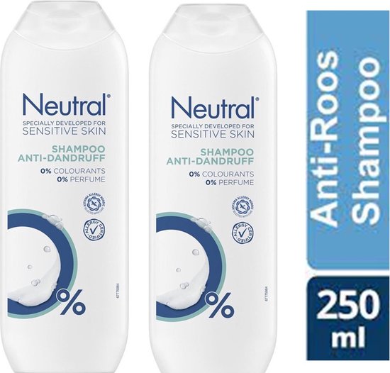 Neutral - Shampoo - Anti-Dandruff - 250ml x 2 | bol