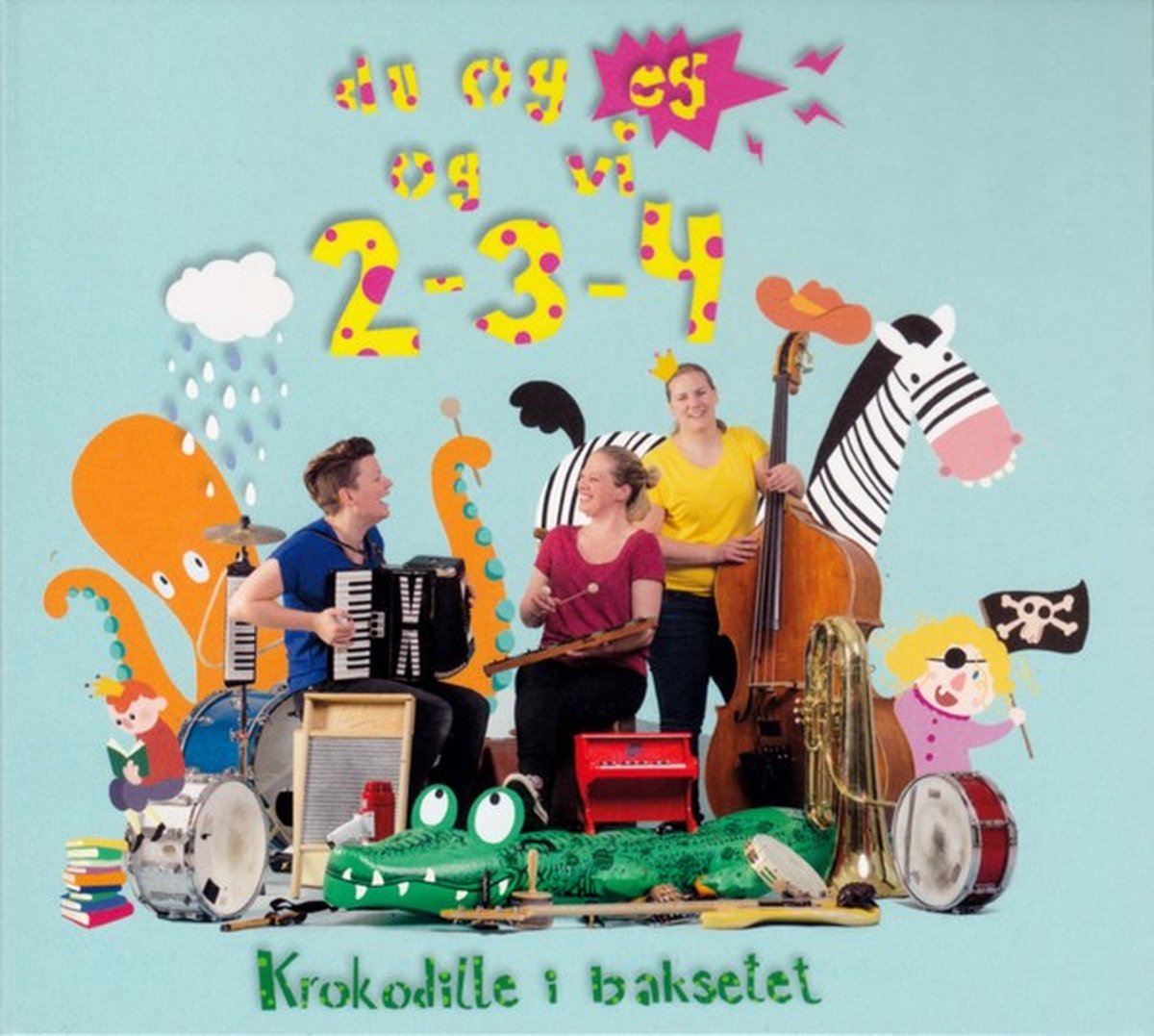 Du Og Jeg Og Vi 2-3-4 - Krokodille I Baksetet (CD), Du Og Jeg Og Vi 2-3 ...