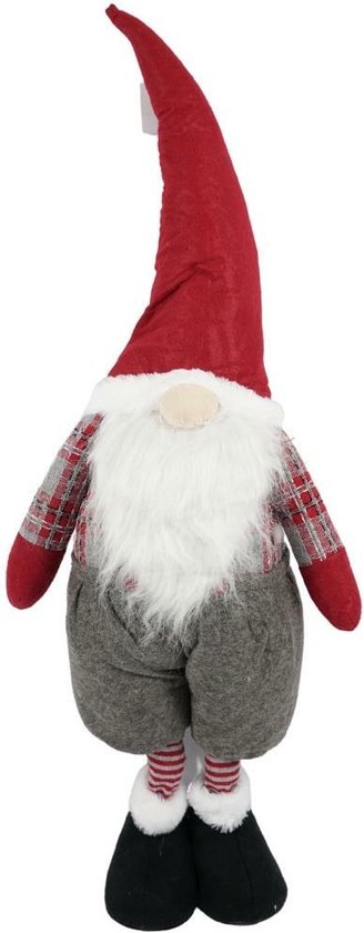Kerst kabouter decoratie 90 cm - rood - deco gnoom - kerstdecoratie ...