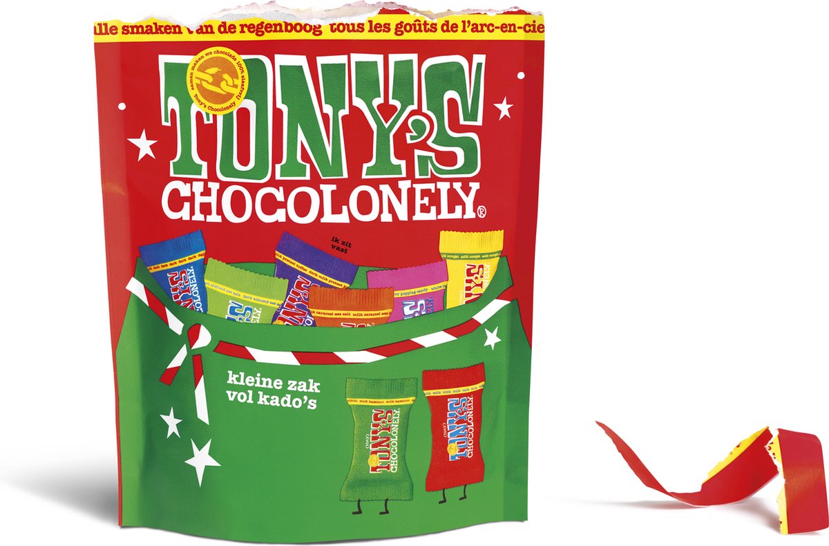 Tony's Chocolonely Tiny Tony's Chocolade Kerst Special Mix - Kerst ...