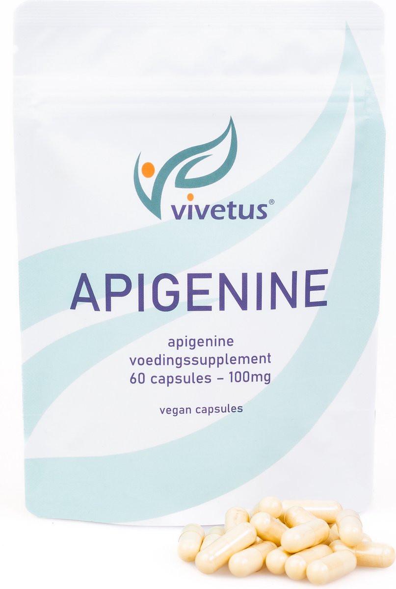 Vivetus® Apigenine - 60 capsules - 100mg - vivetus.nl | bol