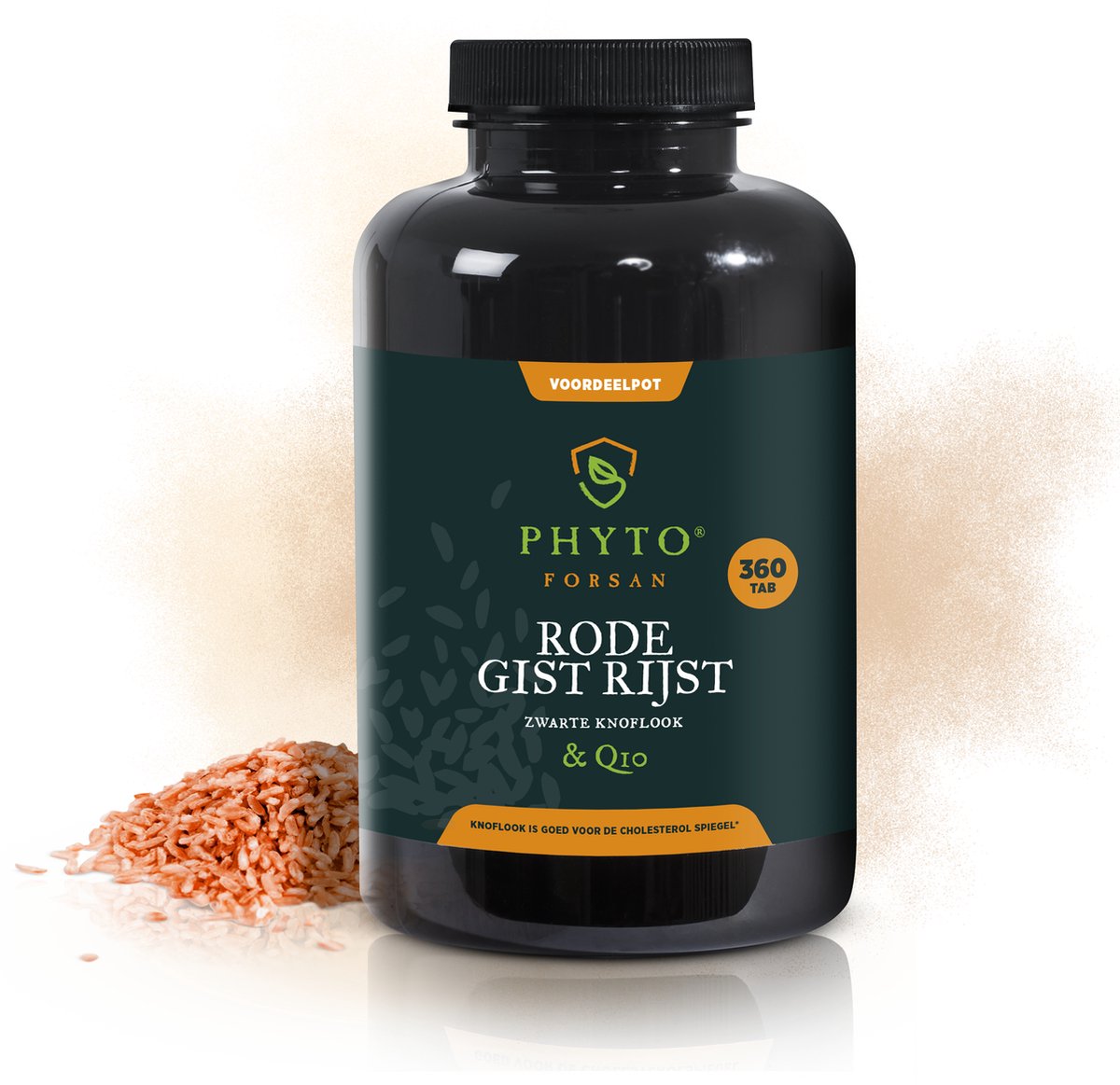 Rode Gist Rijst Zwarte knoflook & Q10 360 tabletten | bol