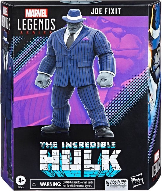 Hasbro Marvel Legends Series Joe Fixit Ongelooflijke Hulk-figuur Blauw ...
