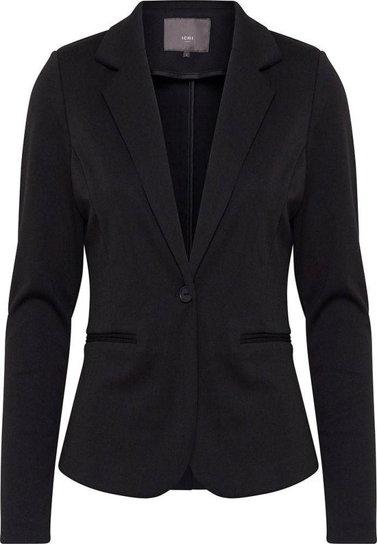 Ichi Blazer Kate Zwart Vrouwen | bol.com