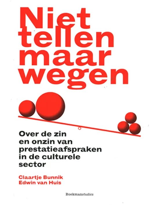 Claartje Bunnik & Edwin van Huis - Niet tellen maar wegen ...