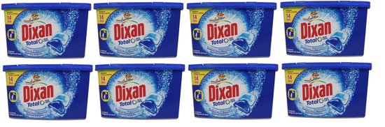 Dixan Duo Caps Extreme Power Wascapsules - 8x14st - Voordeelverpakking ...