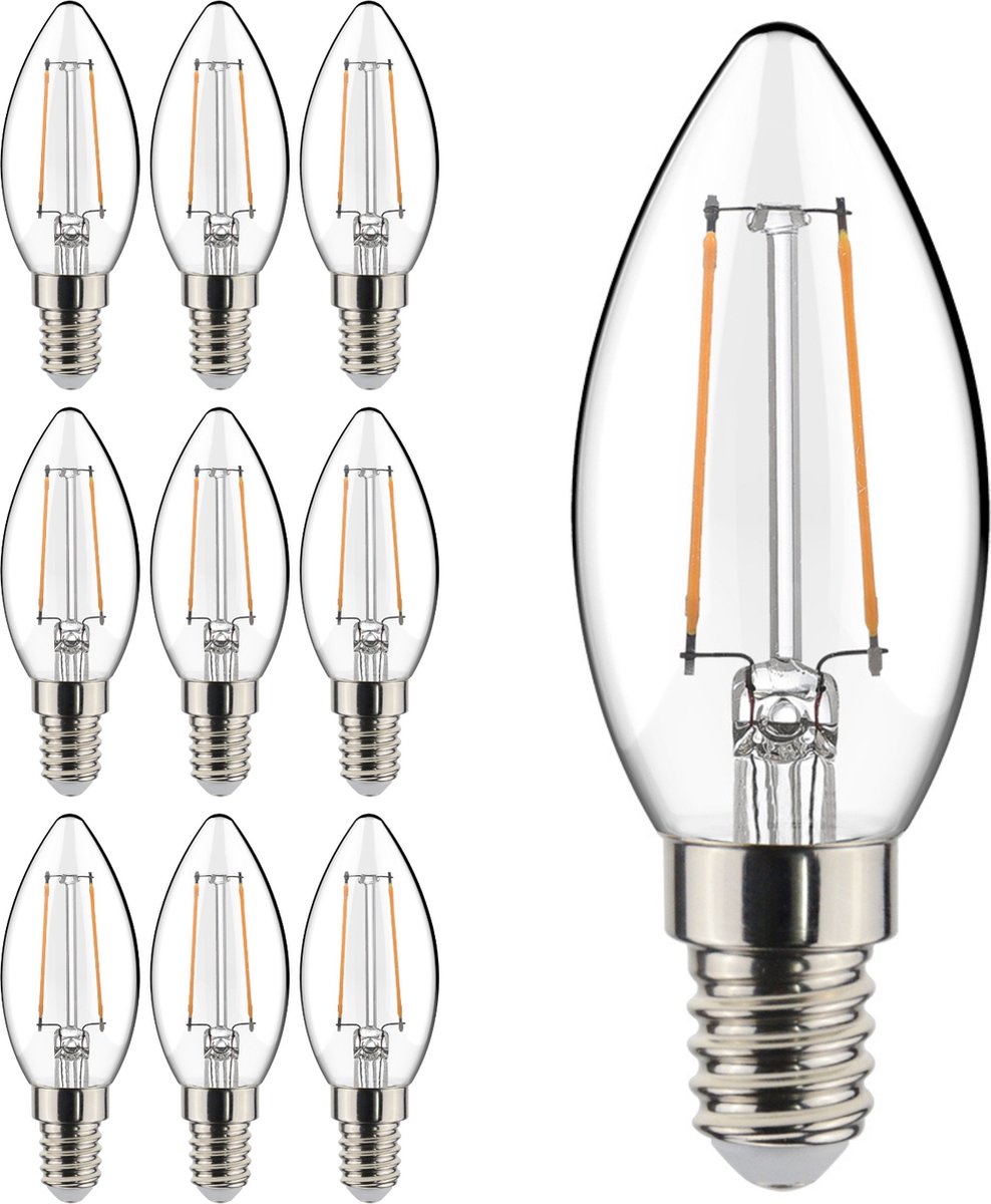 Voordeelverpakking LED Kaarslampjes met kleine E14 fitting ...