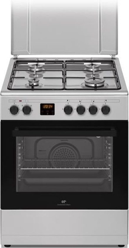 Continental Gas Cooker Edison CECG60FCS1 - 4 Lichten - L59.8 X P61 ...
