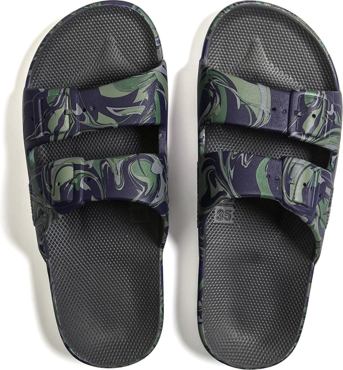 Freedom Moses Slippers Jasper Stormy Meerkleurige print - 38-39 | bol.com