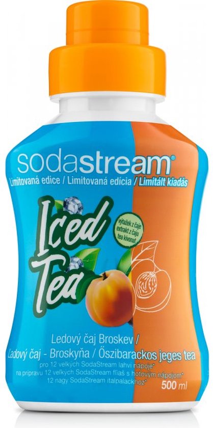 SodaStream Ice Tea Perzik Siroop - 500 ml | bol.com
