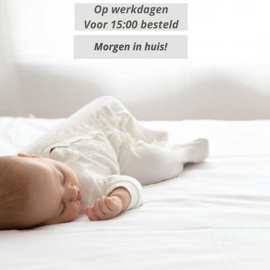 Maan matras ® Baby matras - Ledikant matras - 60x120 x10 - Wasbare hoes ...