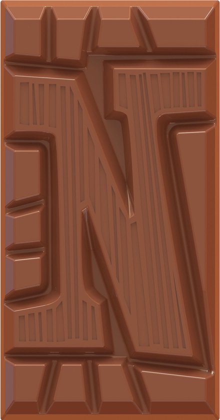 Tony's Chocolonely Chocolade Letter N - Melkchocolade Chocoladeletter ...
