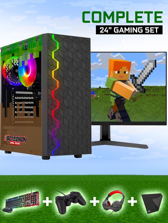 ScreenON - Minecraft Edition Gaming Set - X104154 - V3 (GamePC.X104154 ...