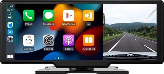 MoTronics 10.26" Multimedia Systeem met Apple Carplay en Android Auto ...