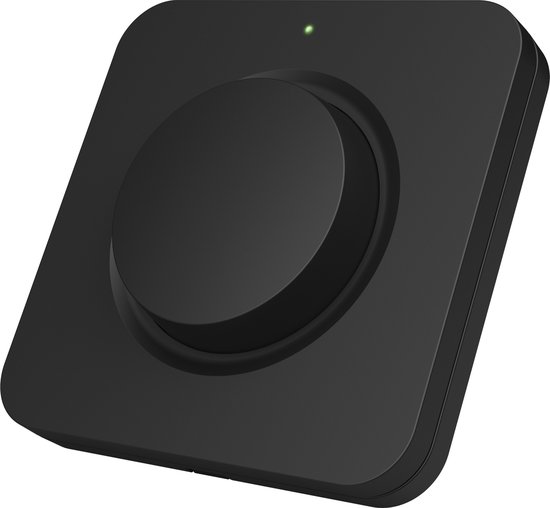 KlikAanKlikUit - Draadloze muur dimmer - AWRT-1000B - Zwart | bol