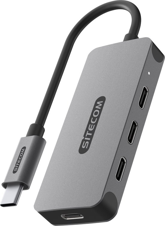 Sitecom - USB-C to 4x USB-C Hub - max 5 Gbps / max 7,5 W opladen per ...