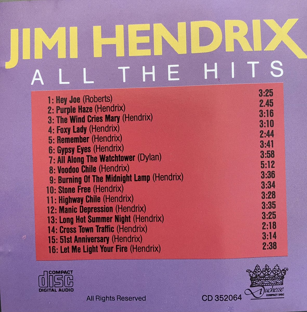 Jimi Hendrix All The Hits, Jimi Hendrix | Muziek | bol
