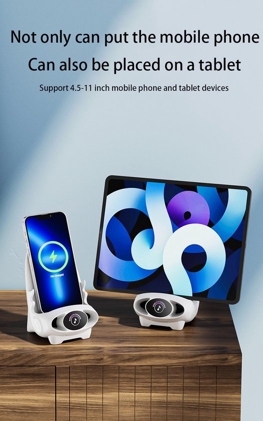 Wireless Charger V8- Royal Empire - Oplader - Draadloos Opladen ...