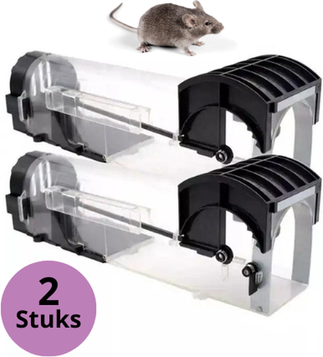SEPH Muizenval - Diervriendelijke muizenvallen - 2 stuks - Mouse trap ...
