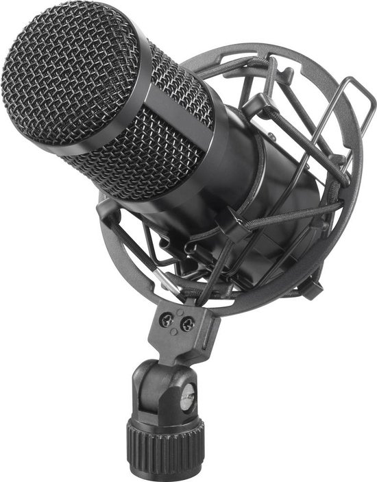 Renkforce RF-MIC-510 USB-microfoon USB Incl. koffer, Incl. shockmount ...