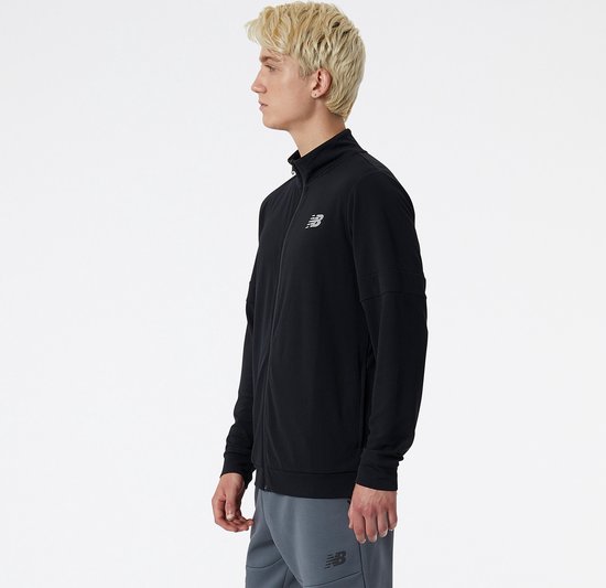 New Balance NB Tech Training Knit Track Jacket Heren Sportjas - BLACK ...