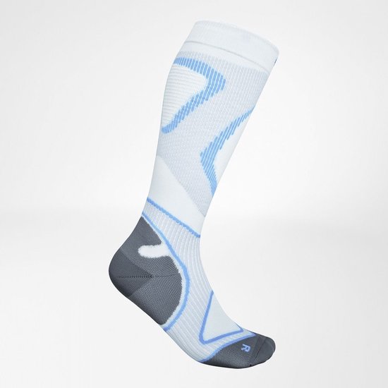 Bauerfeind Run Performance, Compression Socks, men, wit, 38-40, M - 1 ...