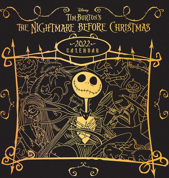 Disney - Nightmare Before Christmas 2022 Calendar | bol.com