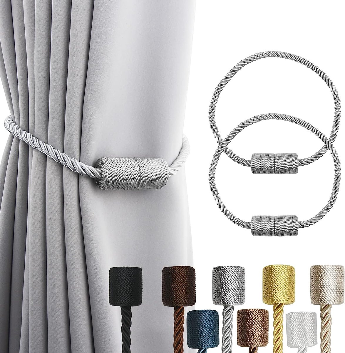 BOTC Gordijn Embrasse - 2 Stuks - Gordijnhouders - Gordijn Embrasse ...