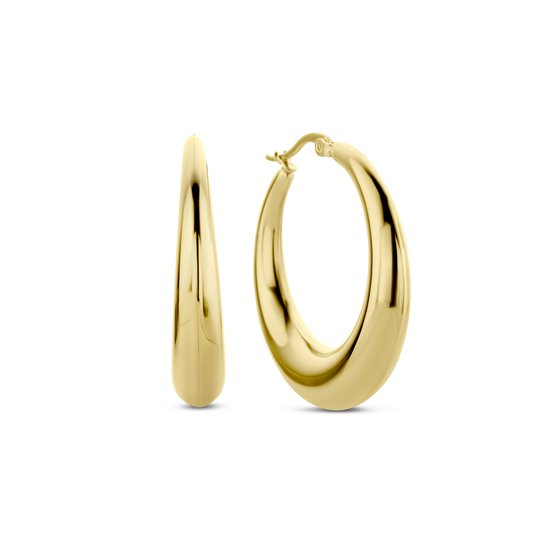 MIASOPHIA 4-MS22055 Stalen Oorringen Aflopend - 25,4mm - 4 tot 7,7mm ...